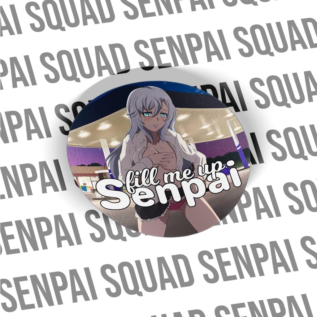 Happy Waifu Happy Laifu Diecut – Senpai Squad